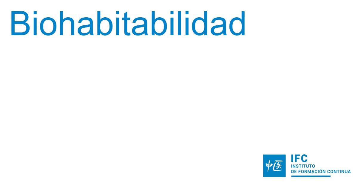 Biohabitabilidad